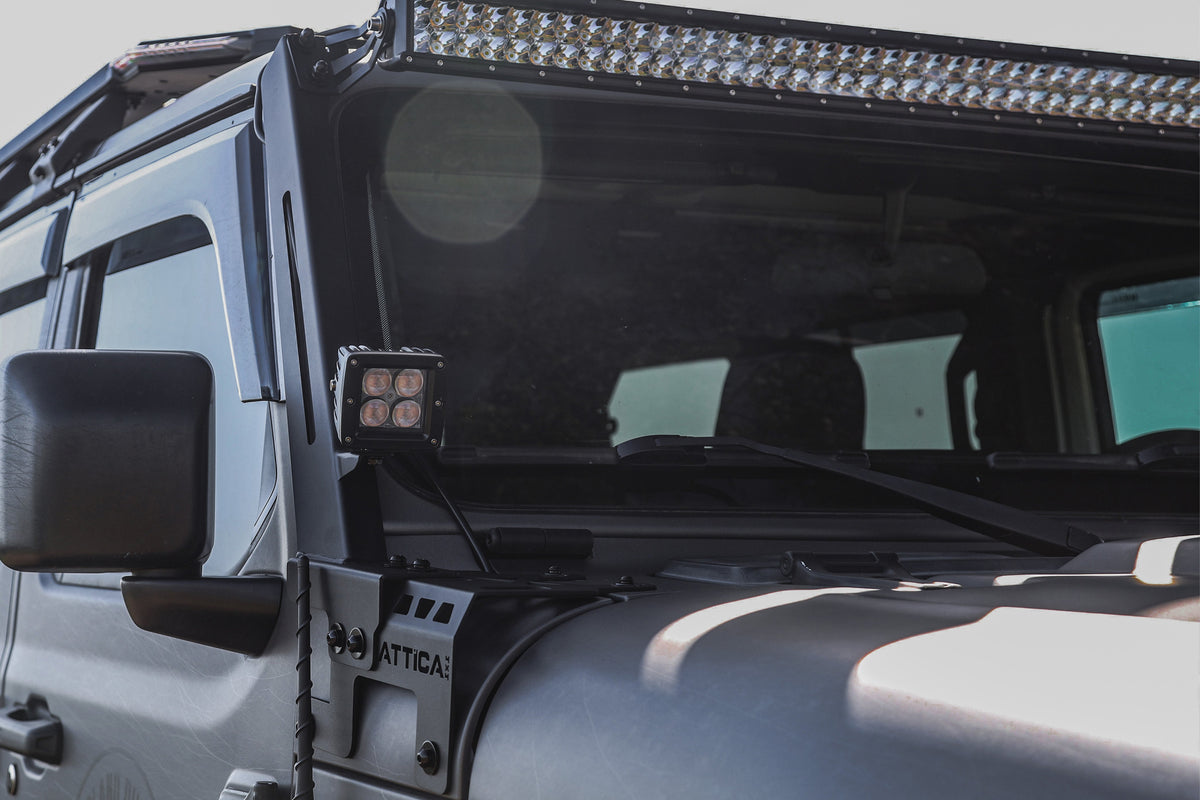 Attica 4x4 Light Mount Bracket Jeep Gladiator JT (2019-2023) Frontier