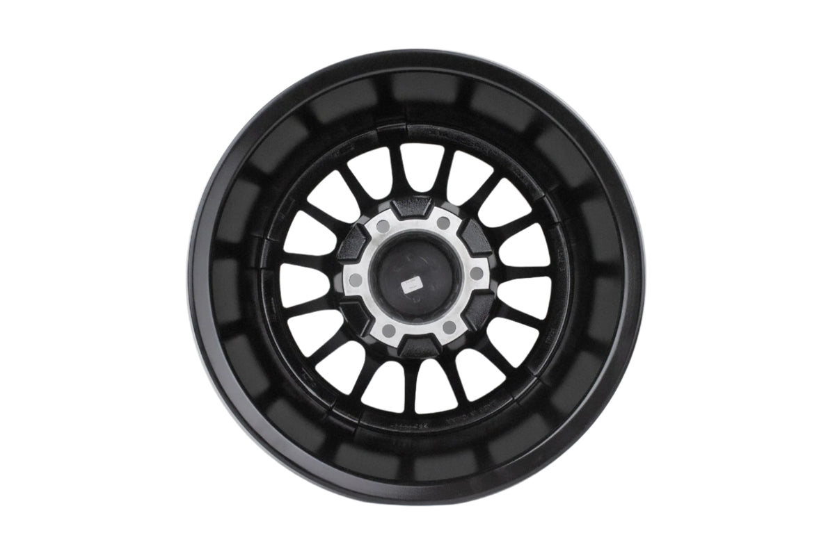 Scale 4x4 S04 Wheels (17x9 6X139.7 -25 ) Matte Black / Machine / Matte
