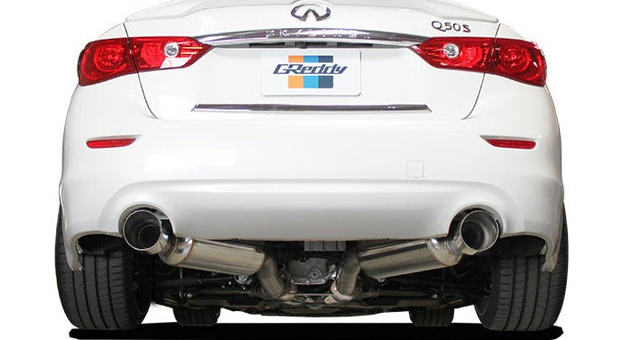 GReddy Exhaust Infiniti Q50 Turbo 2WD (06-23) Dual Catback - EVOlution