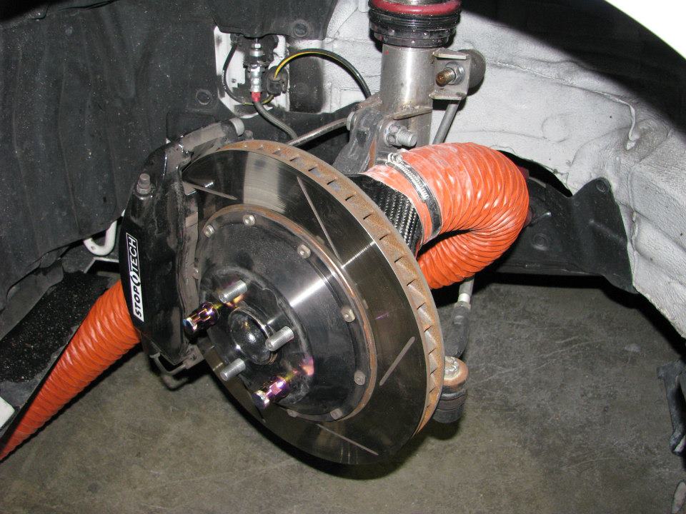 APR Brake Rotor Cooling Kit FR-S/ BRZ (2013-2016) [Carbon Fiber] w/ or