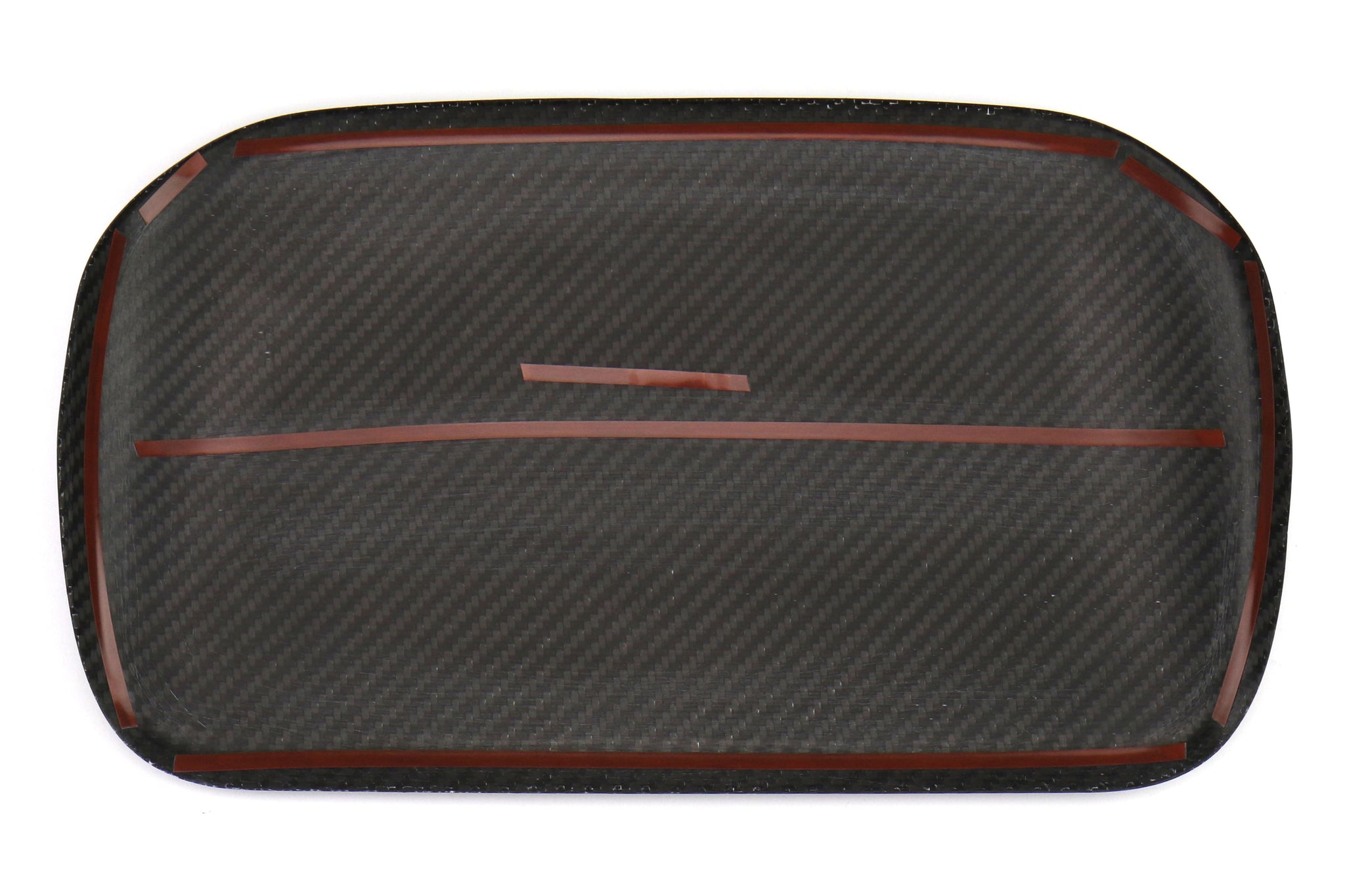 OLM Console Hood Cover Subaru WRX / WRX STI (2015-2020) Dry Carbon Fib