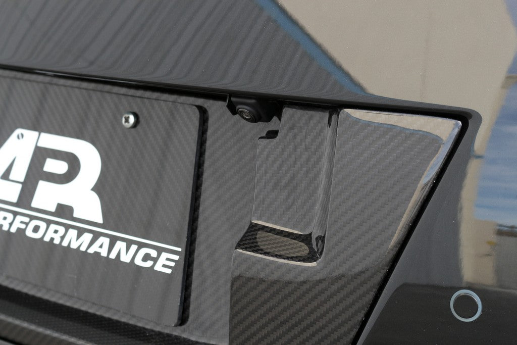 APR License Plate Backing Nissan GT-R R35 (2017-2022) [Carbon Fiber] C