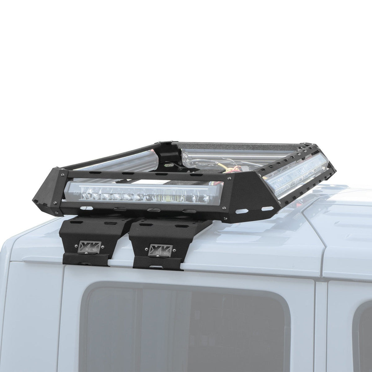 XKGlow 360 Roof Rack Kit for Light Bars [Jeep or Universal] 20"x 36"/3