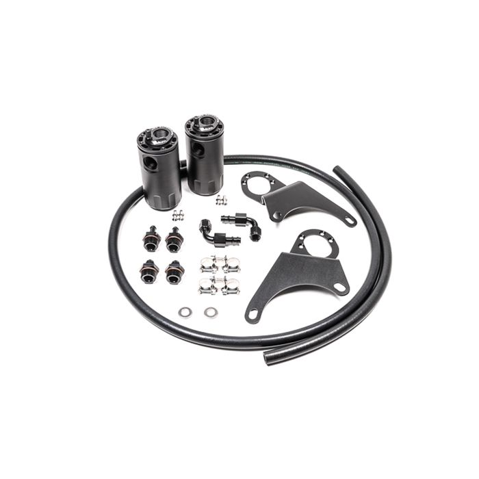 Radium Engineering Catch Can Kit Mitsubishi EVO 8-9 (Fluid Lock) Singl