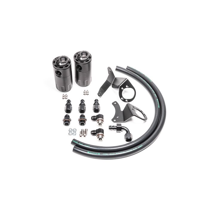 Radium Engineering Catch Can Kit Ford Mustang GT (2011-2014) Fluid Loc