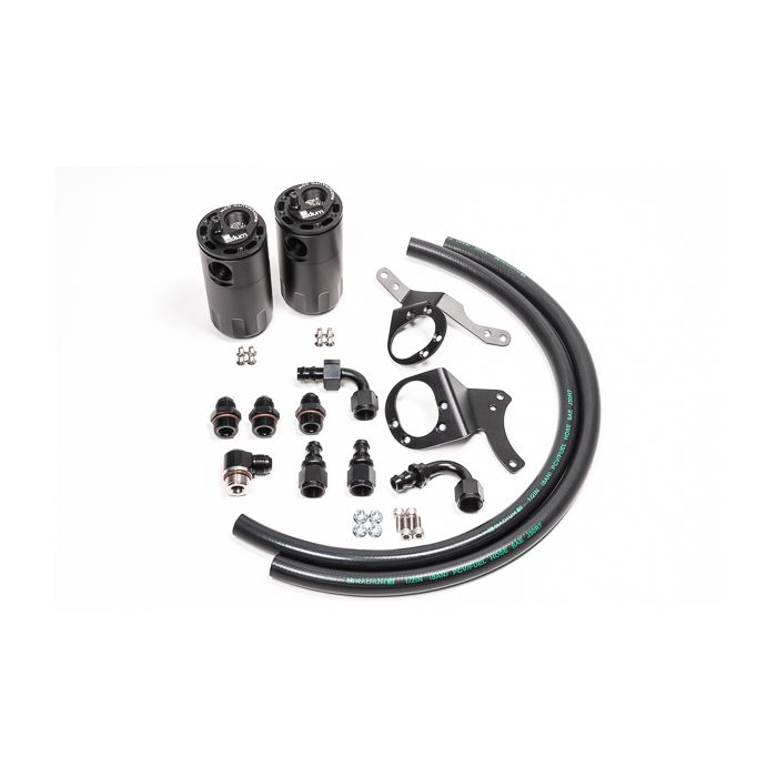 Radium Engineering Catch Can Kit Ford Mustang GT (2015-2017) Fluid Loc