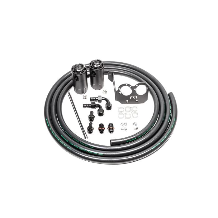 Radium Engineering Catch Can Kit Shelby GT500 S197 (Dual) Fluid Lock