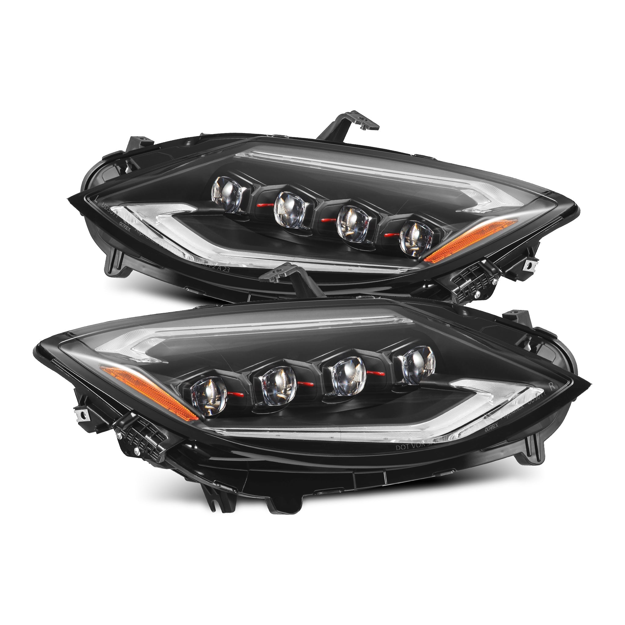 AlphaRex Projector Headlights Nissan Z (2023-2024) NOVA-Series LED & S ...