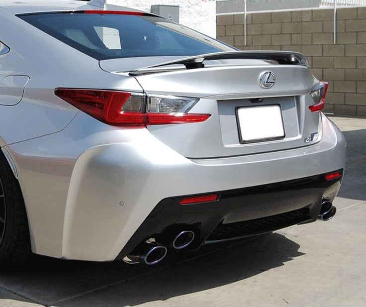 Invidia Q300 Exhaust Lexus RC F (14-19) Catback w/ Dual Exit Quad Poli