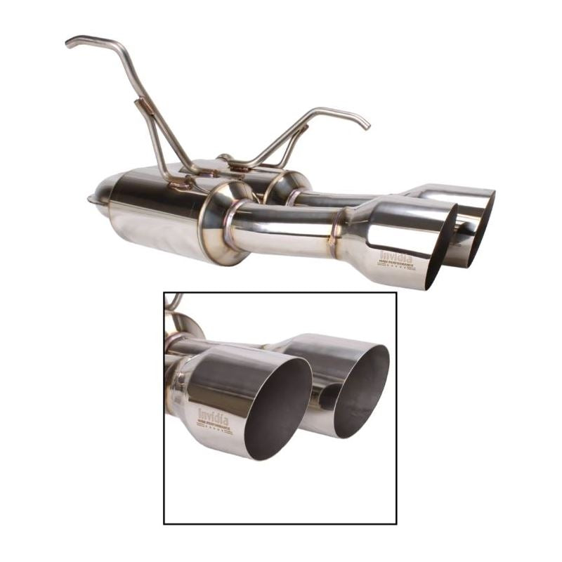 Invidia R400 Gemini Exhaust Subaru WRX (22-25) Catback w/ Quad Polishe