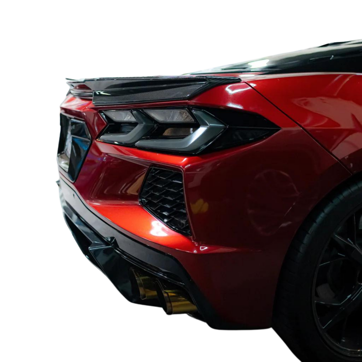 Auto Addict Tail Lights Corvette C8 (20-24) Euro Smoke Style w/ LED Am