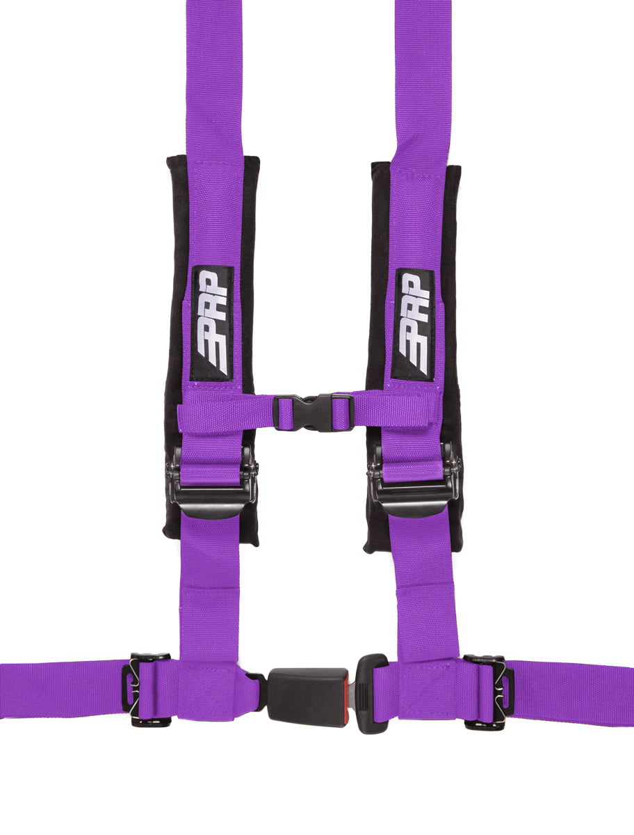 PRP Racing 4.2 Harness (4 Point w/ 2" Belts) Black Red Blue Orange Gre ...