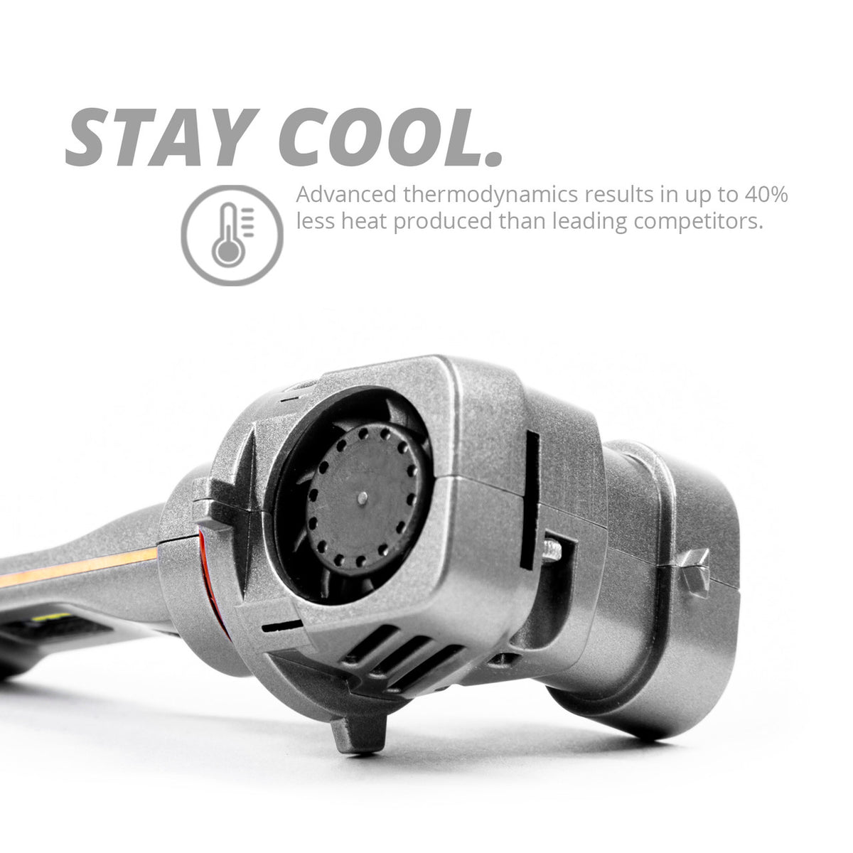 XKGlow IGNITE Series Compact LED Bulb Kit - H11/ H4/ H7/ HB3/ HB4