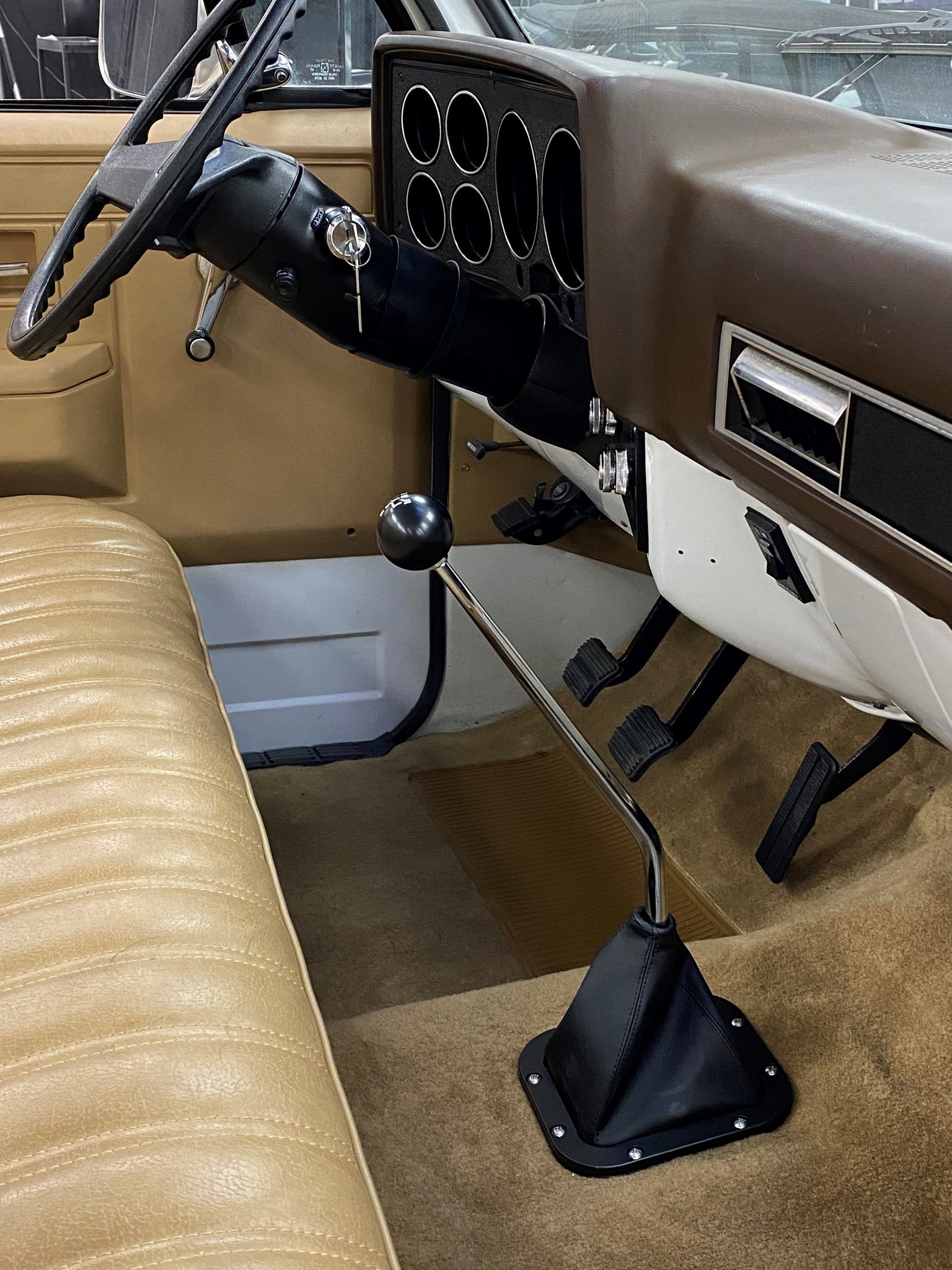 Hurst Shifter Stick - Tube Style/ C10 (12.5-in Tall - 6.5-in Offset) 5