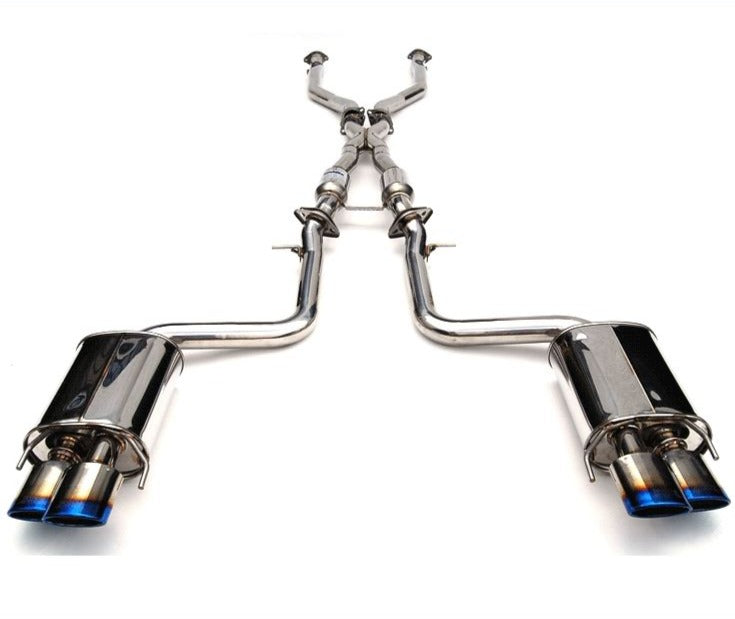 Invidia Q300 Exhaust Lexus RC F (14-19) Catback w/ Dual Exit Quad Poli