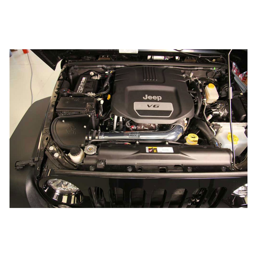 K&N Cold Air Intake Jeep Wrangler JK 3.6L V6 (2012-2018) [77 Series] 7