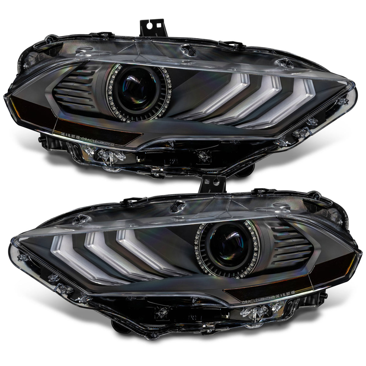 Oracle LED Projector Headlights Ford Mustang S550 (2018-2023) Sequenti ...