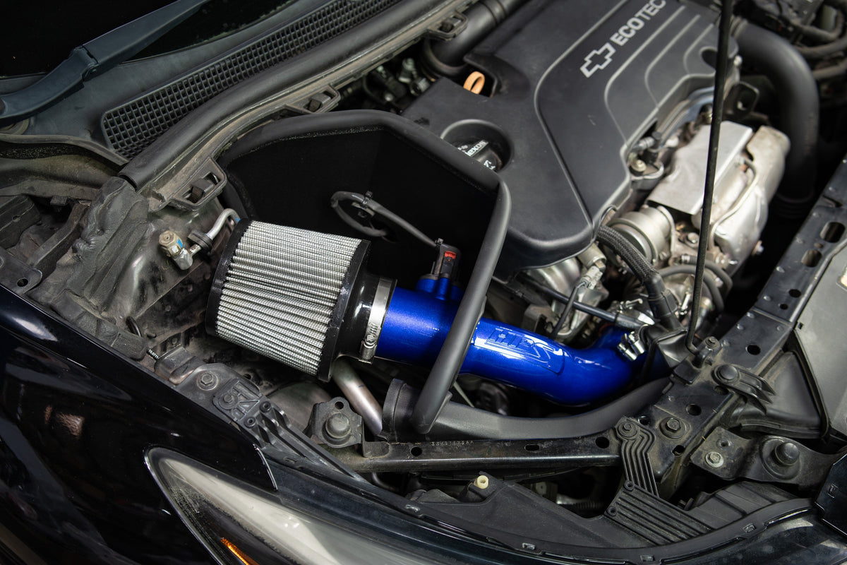 HPS Performance Air Intake Chevy Cruze 1.4L Turbo (2016-2019) Blue / P