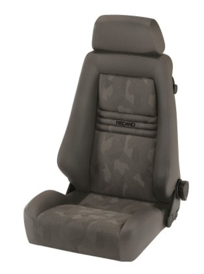 Recaro Specialist S Bucket Seats (Black Gray Beige / Leather / Nardo