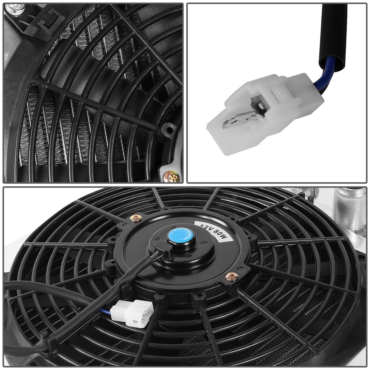 DNA Radiator Acura Integra (94-01) [Half Size w/ Fan Shroud] 2 Row or