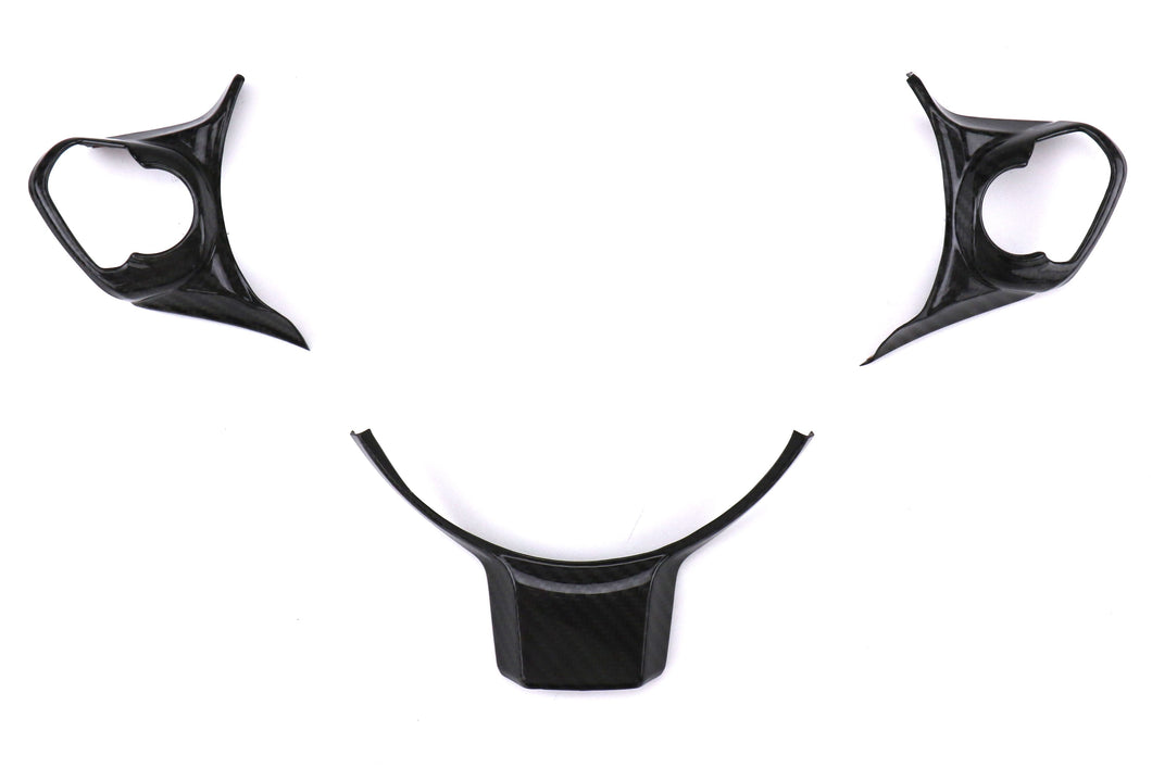 OLM Steering Wheel Covers FR-S (13-16) BRZ (13-20) 86 (17-20) LE Dry C