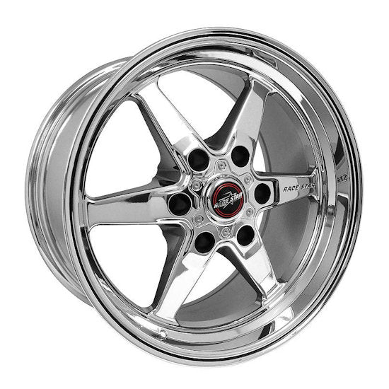 Race Star Wheels Truck Star (17x9.5, 6x5.50, +22 Offset) Black Chrome