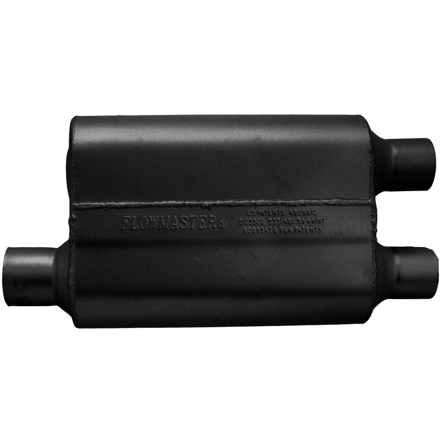 Flowmaster Muffler 40 Series (2.5" Offset In / 2.5" Offset Out) Delta