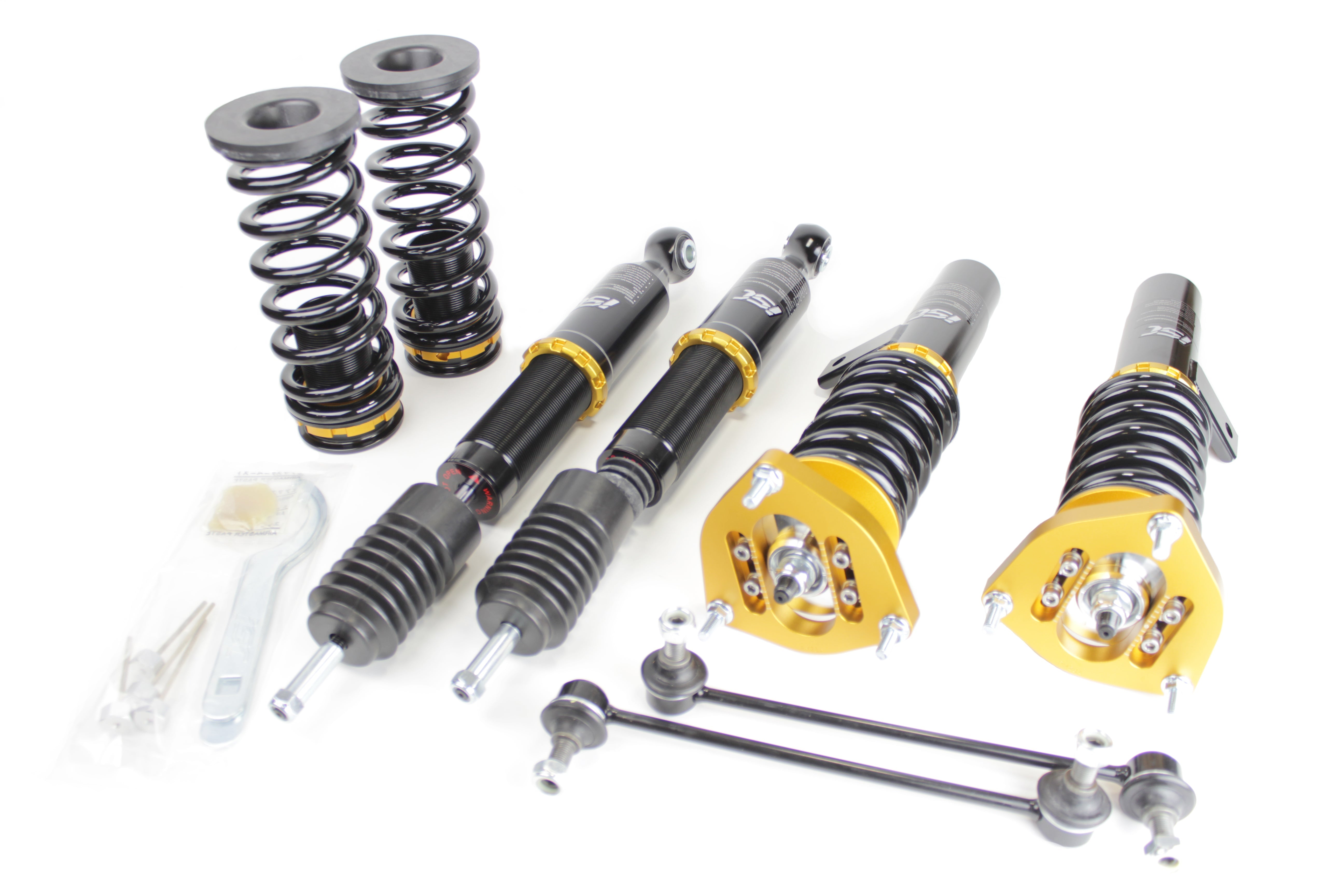 ISC N1 V2 Coilovers VW Jetta MK6 (2011-2018) w/ Front Camber Plates ...