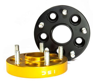 ISC Wheel Spacers & Adapter (5x100 to 5x114) 15mm or 25mm in Black or