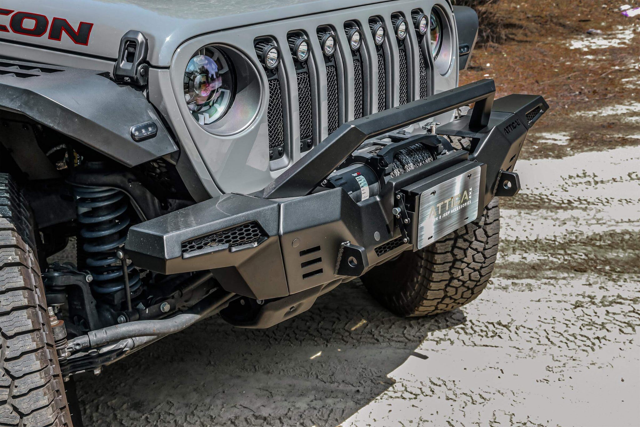 Attica 4x4 Bumper Jeep Gladiator JT (2019-2023) Wrangler JL (2018-2023