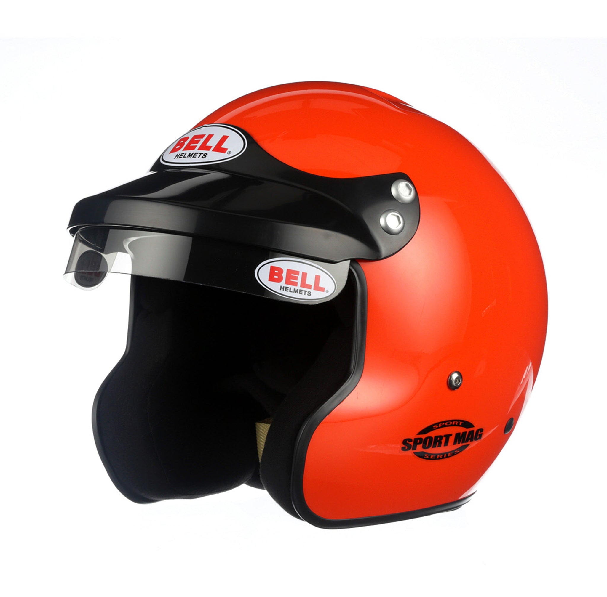 Bell Racing Sport Mag Helmet With Visor [Snell SA2025] White / Matte B