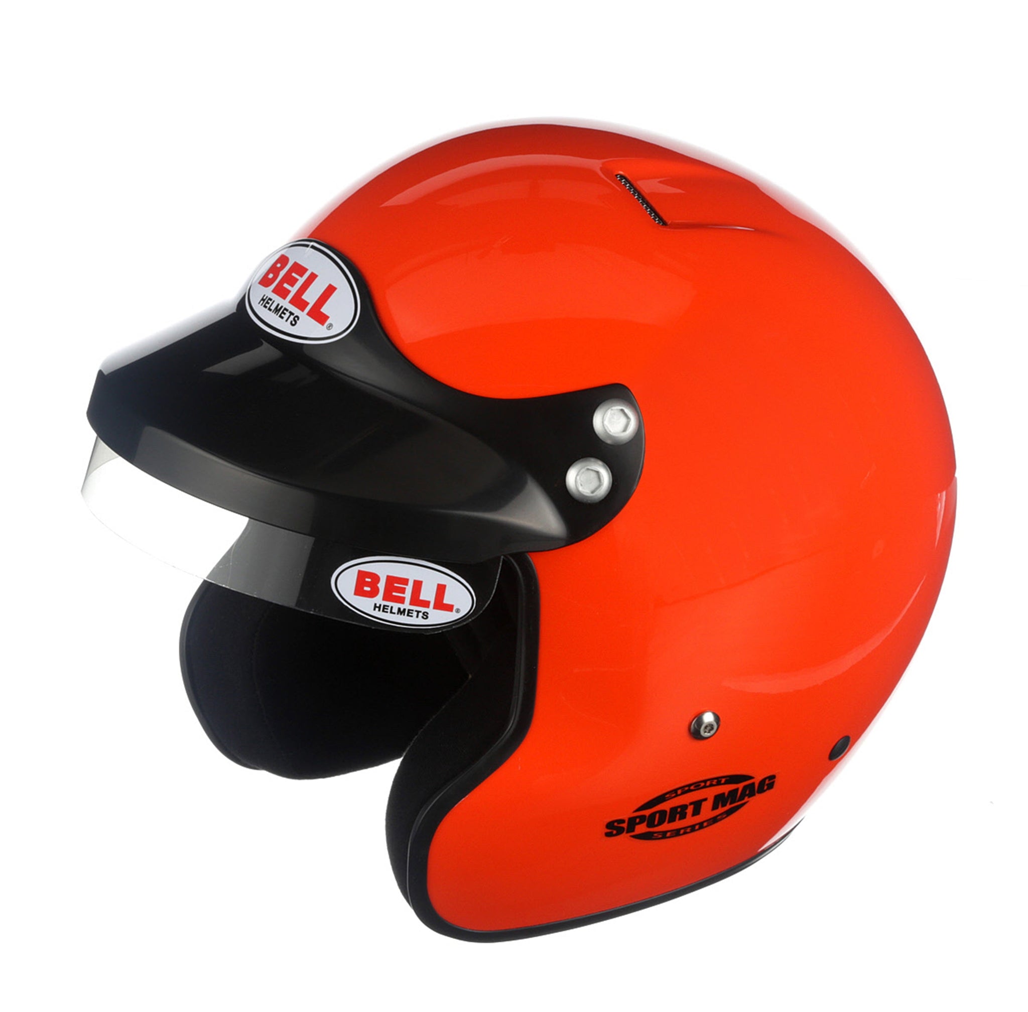 Bell Racing Sport Mag Helmet With Visor [Snell SA2025] White / Matte B