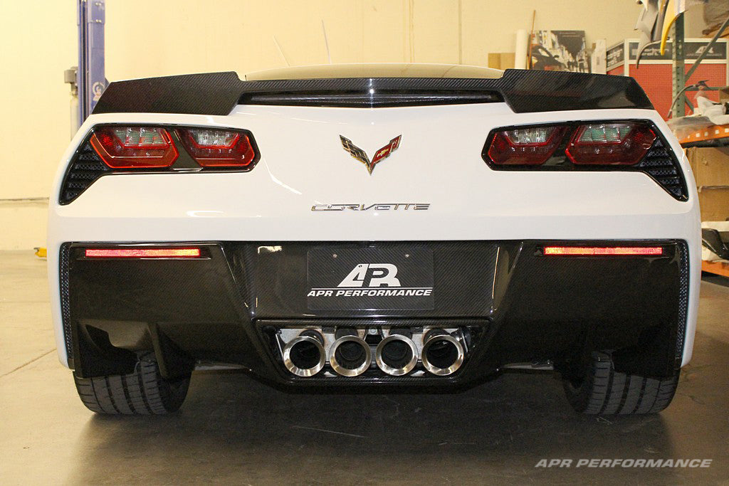 APR Exhaust Heat Shields Corvette C7 / C7 Z06 (14-19) [Carbon Fiber] C