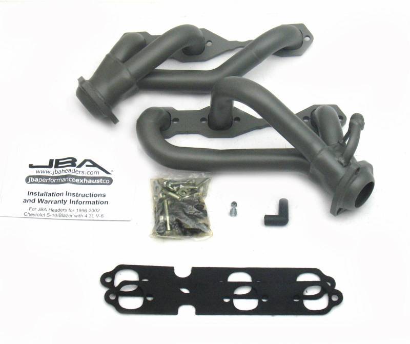 JBA Shorty Headers GMC Jimmy 4.3L V6 (96-01) CARB/Smog Legal 1 1/2 ...