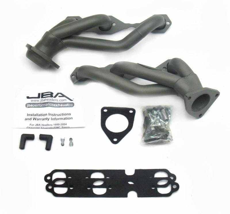 JBA Shorty Headers GMC Sierra 4.3L V6 (03-13) CARB/Smog Legal 1 5/8 ...