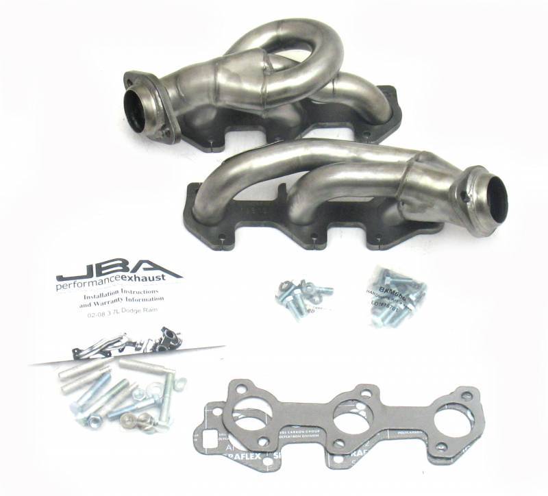 JBA Shorty Headers Dodge Ram 1500 3.7L V6 (02-08) CARB/Smog Legal 1 1/
