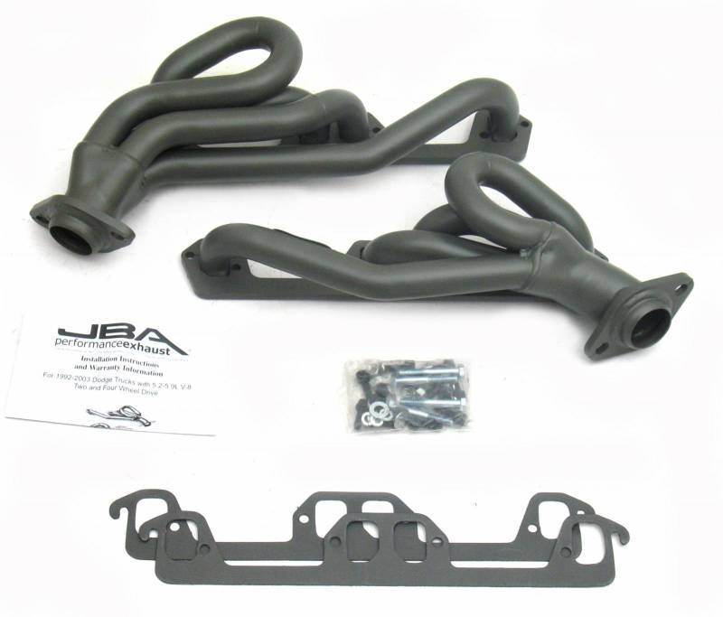 JBA Shorty Headers Dodge Dakota 5.2L V8 (96-02) CARB/Smog Legal 1 1/2"