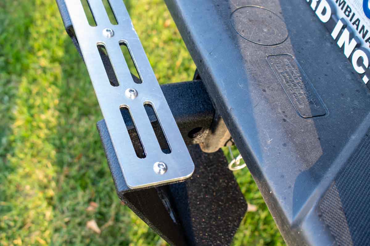 Fishbone Offroad Hitch Mounted Step - 2" Receiver Hitch