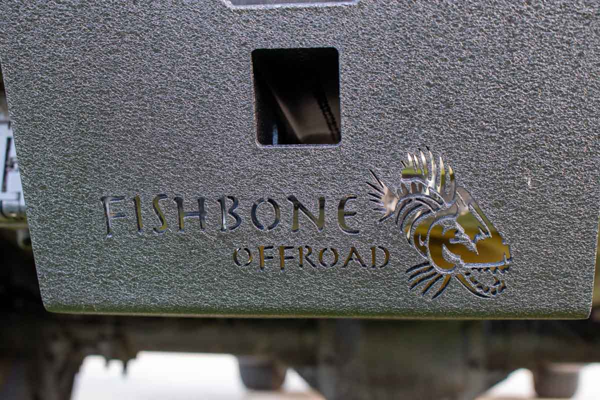 Fishbone Offroad Hitch Mounted Step - 2" Receiver Hitch