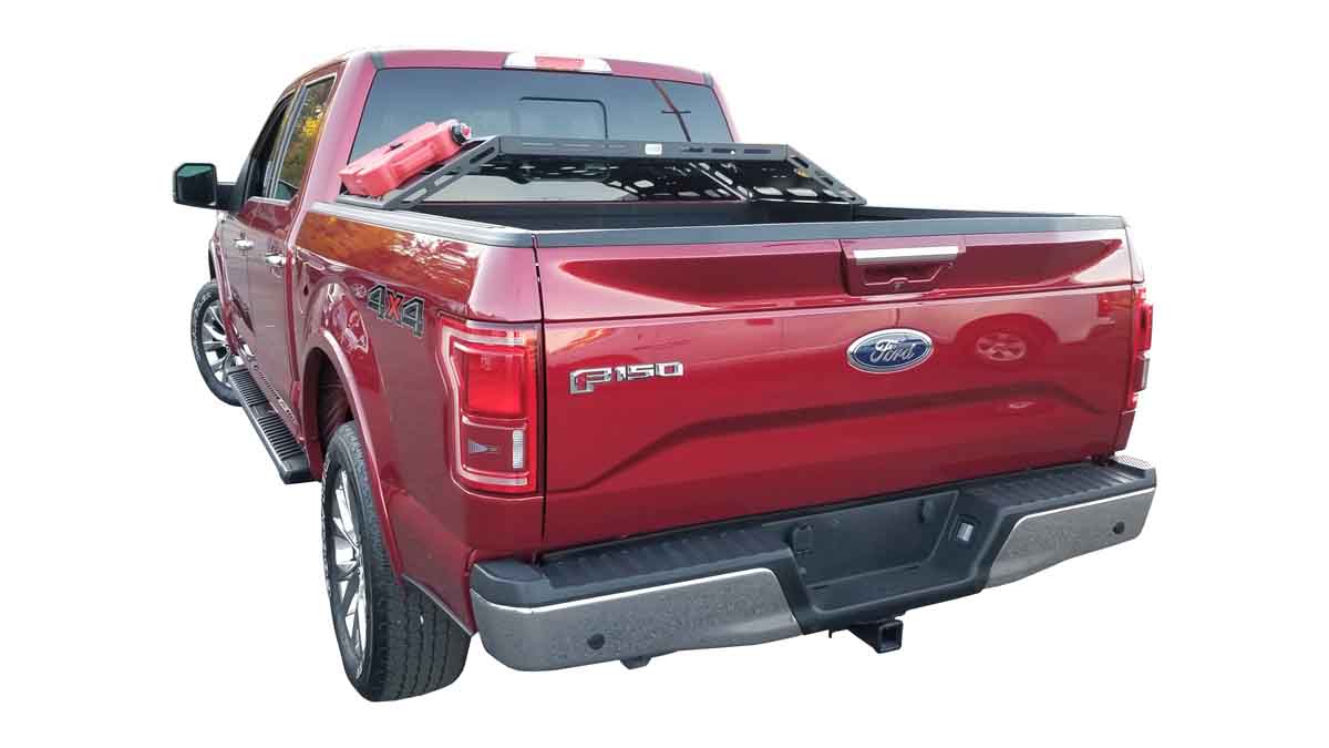 Fishbone Offroad Bed Storage Rack Ford F150 (05-22) Black Powder Coate