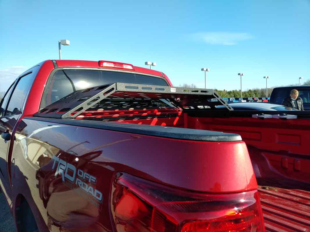Fishbone Offroad Bed Storage Rack Ford F150 (05-22) Black Powder Coate