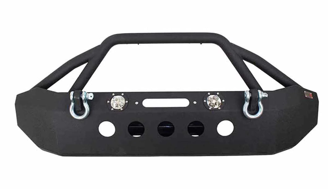 Fishbone Offroad Front Bumper Jeep Wrangler JK (07-18) [Full Width Win