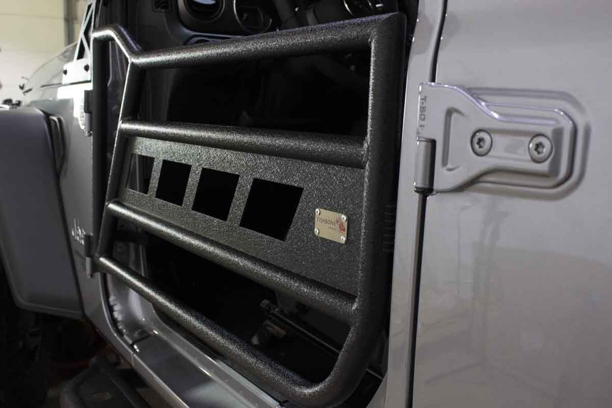 Fishbone Offroad Front Tube Doors Jeep Gladiator JT (20-23) Textured B