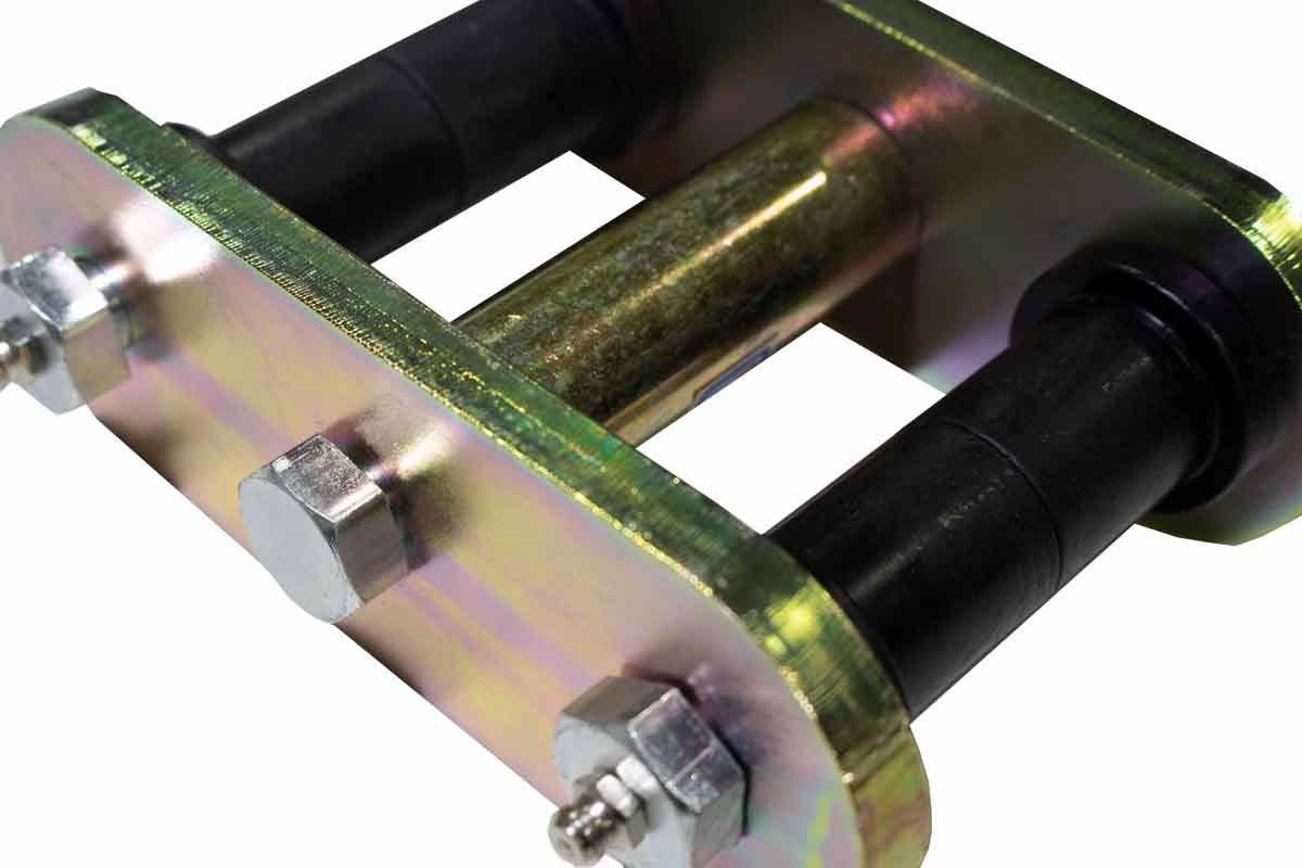 Fishbone Offroad Greasable Shackle Jeep Wrangler CJ-5/CJ-7 (46-86) w/