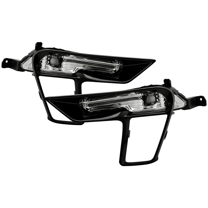 Spyder Full LED Fog Lights Ford Explorer (18-19) [OEM Style w/ Switch]