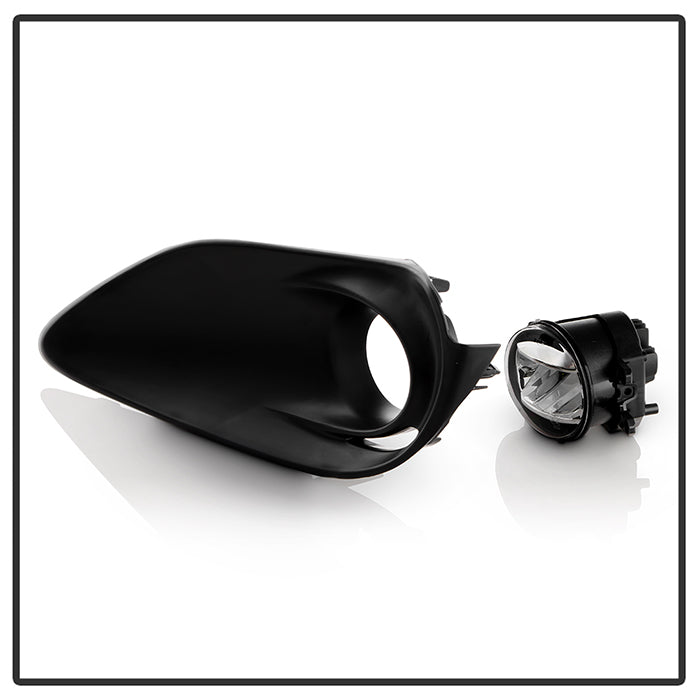 Spyder LED Fog Lights Toyota Prius C (2018) [OEM Style w/ Switch] Clea