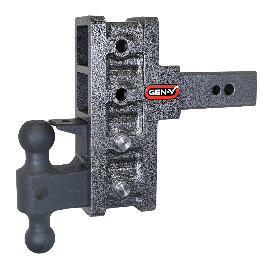 Gen-Y Hitch Mega Duty 32K Drop Hitch (2.5" or 3" Shank) 3″ Rise, 6″ Dr