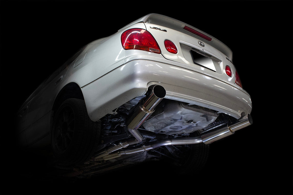 ISR Exhaust Lexus GS300 (1998-2005) 3" Midpipe to Dual 2.5" Catback w/