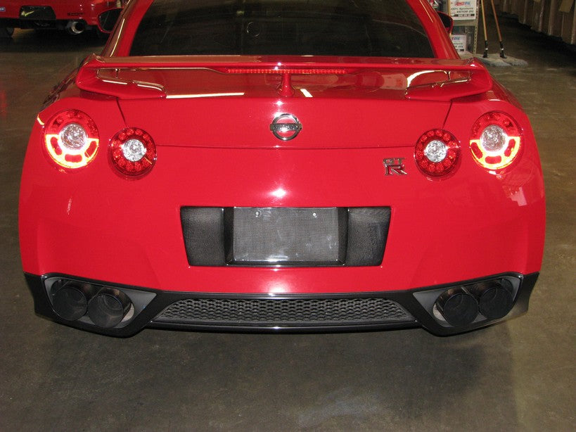 APR License Plate Backing Nissan GT-R R35 (2008-2011) [Carbon Fiber] C
