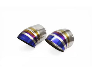 GReddy Titanium Turndown Tip 105mm Dia. / L 120mm - Revised Revolution